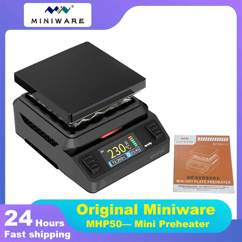 MINIWARE-MHP50-Mini-Hot-Plate-Preheater-Constant-Temperature-Heating ...