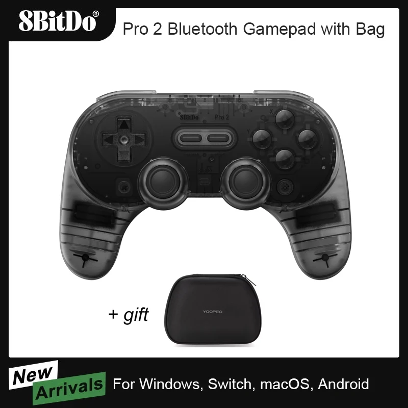 8bitdo-mando-inal-mbrico-Pro-2-sin-paquete-con-Bluetooth-para-Apple ...