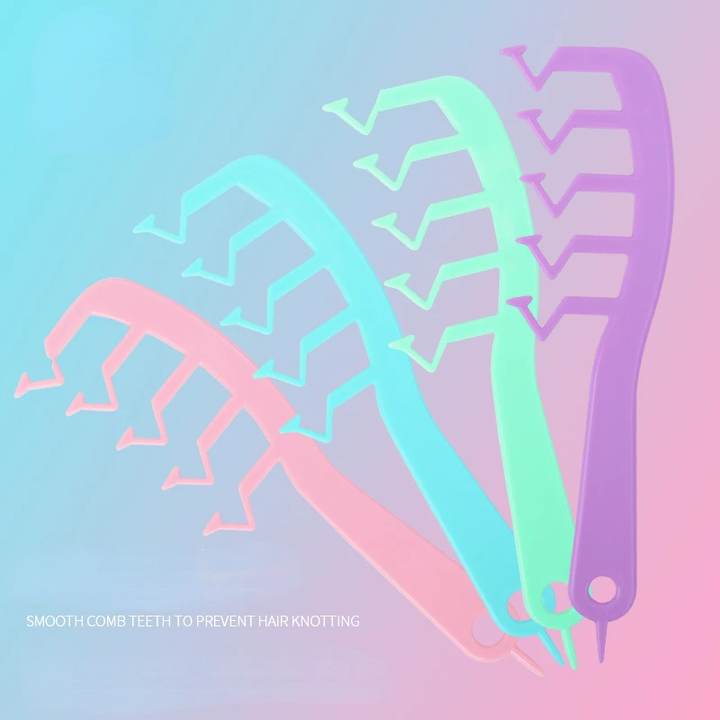 Fluffy-Hair-Comb-Hair-Slit-Comb-Z-Shaped-Curly-Bangs-Styling-Comb-Hair ...