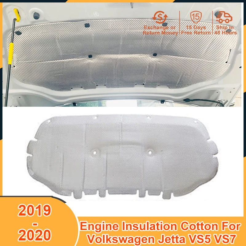 2019-2020-Engine-Insulation-Cotton-Pad-for-VW-Volkswagen-Jetta-VS5-VS7-2019-2020-Accessories ...