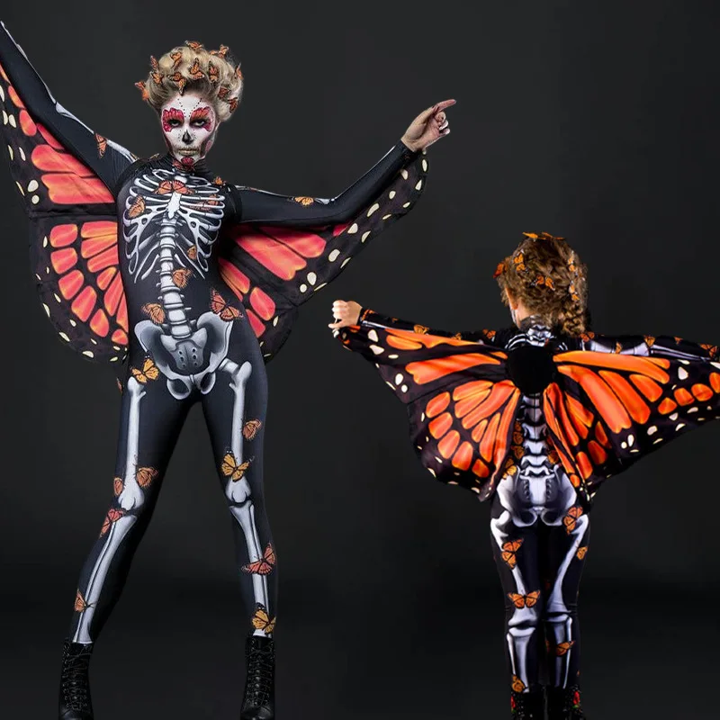 Skeleton-Butterfly-Cloak-Sexy-Women-Spooky-Halloween-Devil-Ghost ...