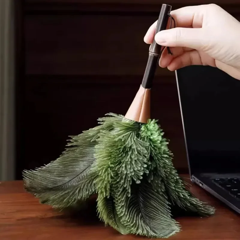Ostrich-Feather-Duster-House-Cleaning-Products-Feather-Duster-Static ...