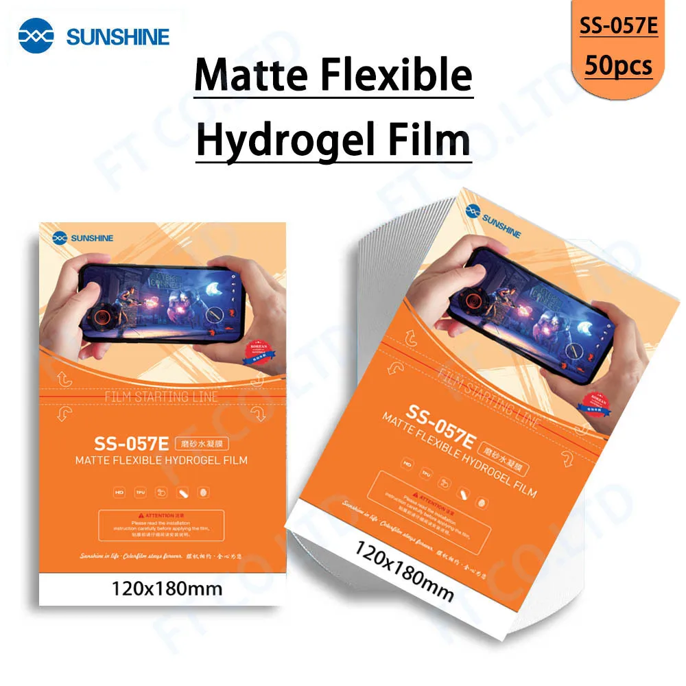 50pcs Tpu Hydeogel Sheet Matte Ss-057e For Sunshine Film Cutting ...