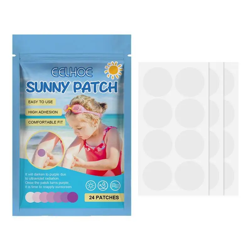 Sunscreen-Patch-For-Face-UV-Dots-Sun-Stickers-UV-Patch-Adhesive ...