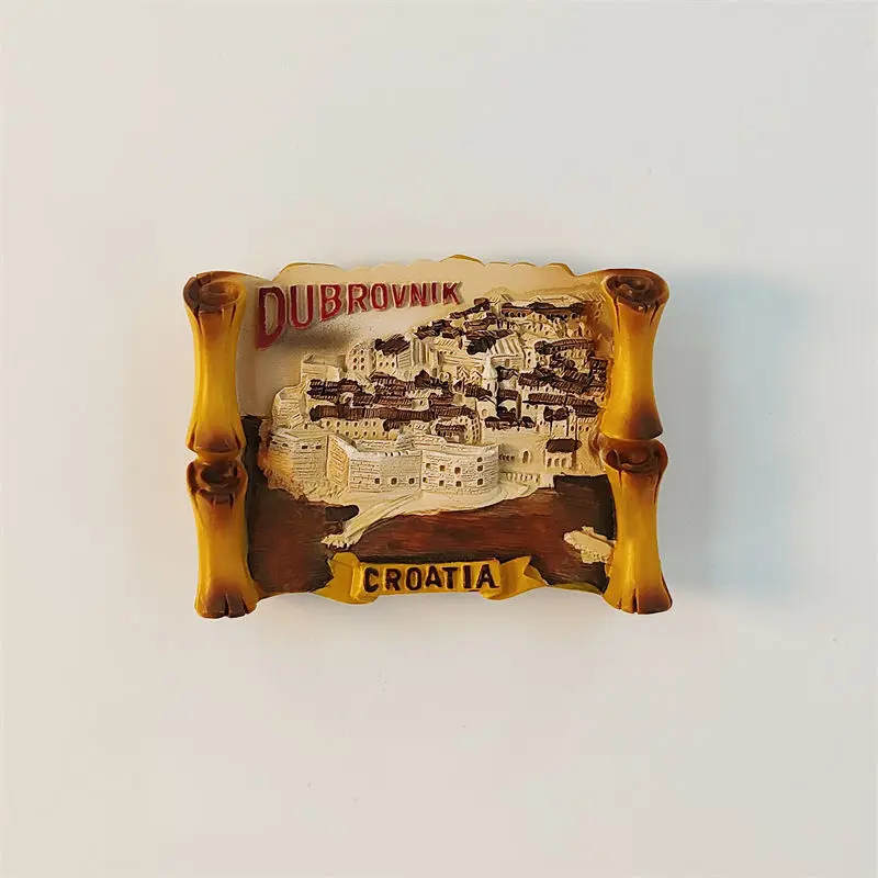 Dubrovnik Croatia Fridge Magnet Refrigerator Sticker Home Decor Resin ...