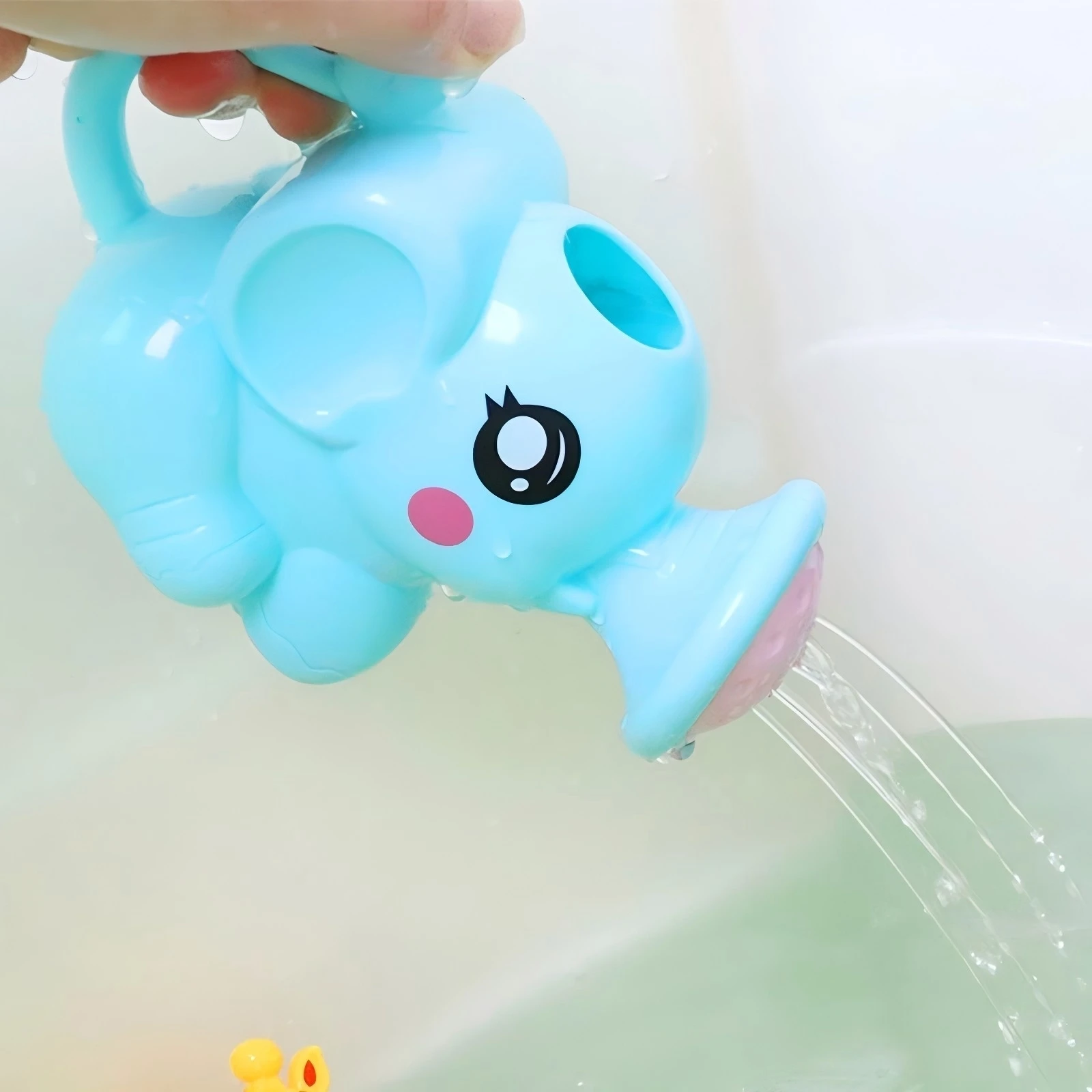 Summer Bath Toys Cartoon Animal Elephant Shape Bathing Cute Shower ...