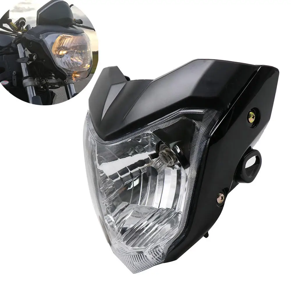 Motorcycle Front Headlight Headlamp Assembly Head Light Lamp Housing ...