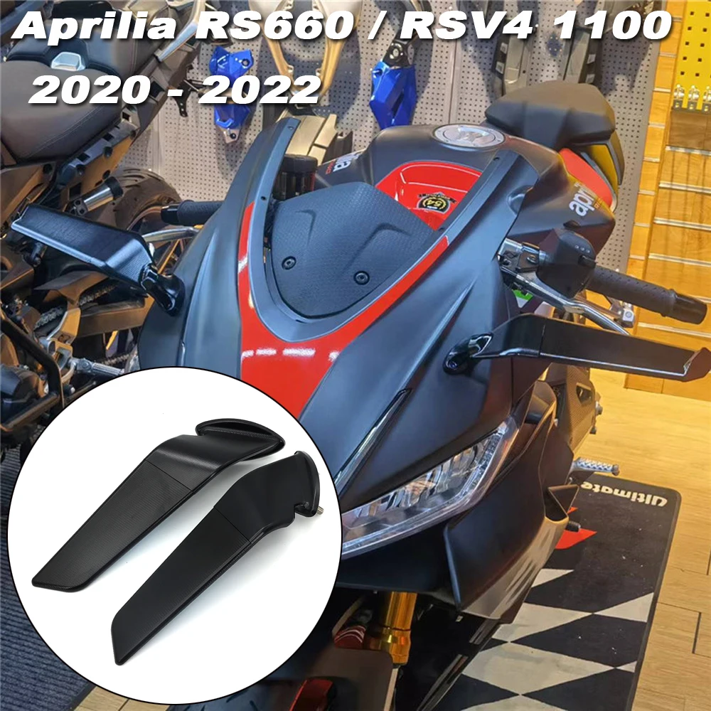 1-Pair-Adjustable-Motorcycle-Front-Left-Right-Wind-Swivel-Wing-Fin-Side ...