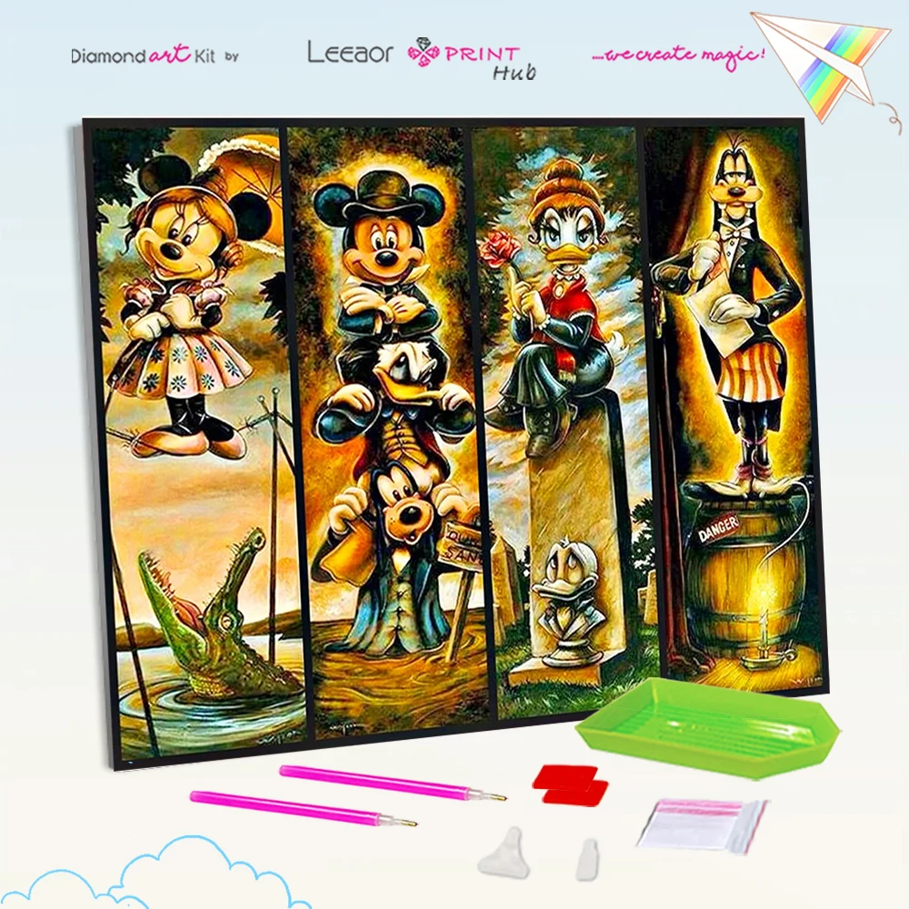 Disney-Diamond-Painting-Kits-Mickey-Mouse-Family-Full-Drill-Mosaic ...