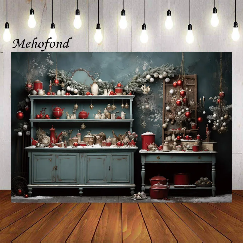 Mehofond-Photography-Background-Winter-Christmas-Kitchen-Cook-Indoor ...