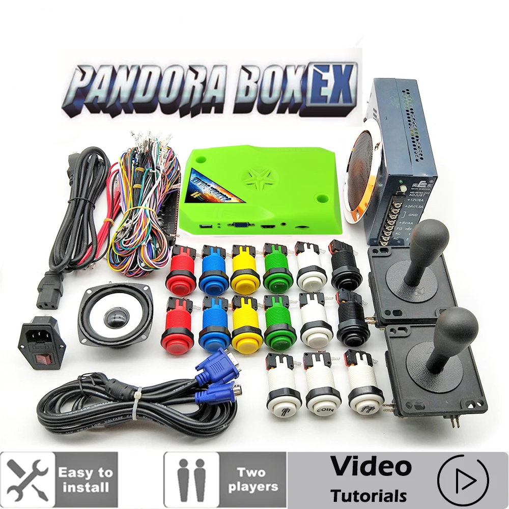 DIY-Arcade-Machine-Cabinet-Bundel-Originele-Pandora-Box-EX-3300-Game ...