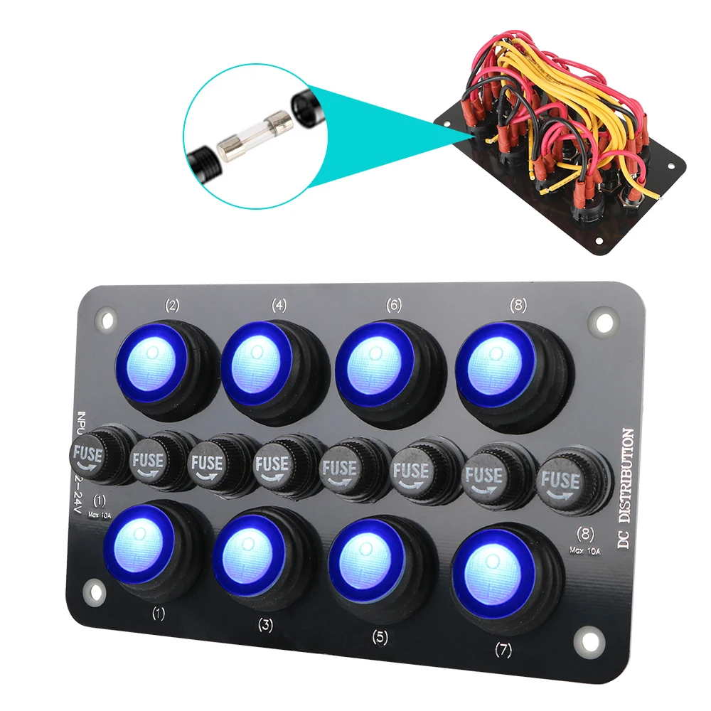 Button-Rocker-Toggle-Switch-Panel-Waterproof-8Gang-Circuit-Breaker ...