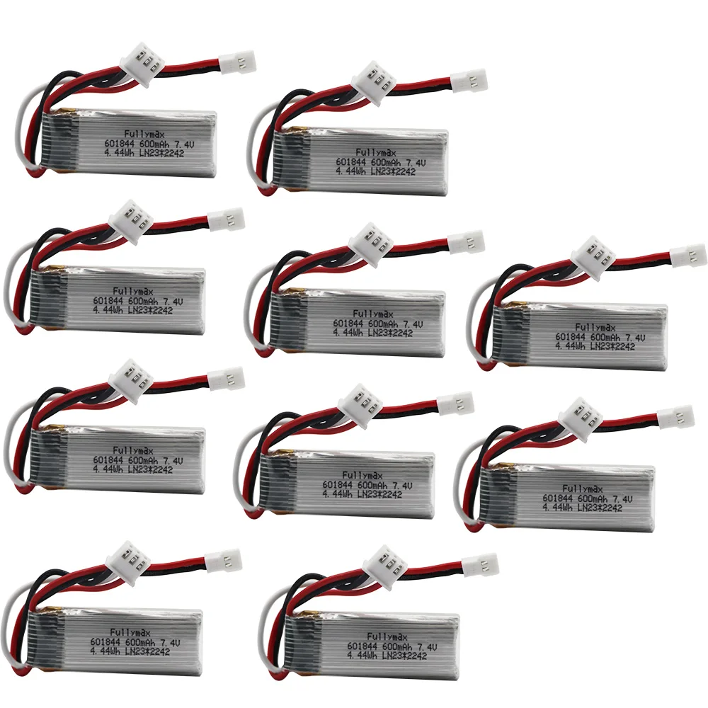 10PCS-2S-7-4V-600mAh-20C-Lipo-Battery-For-WLtoys-F959-RC-Drone-Parts-7 ...