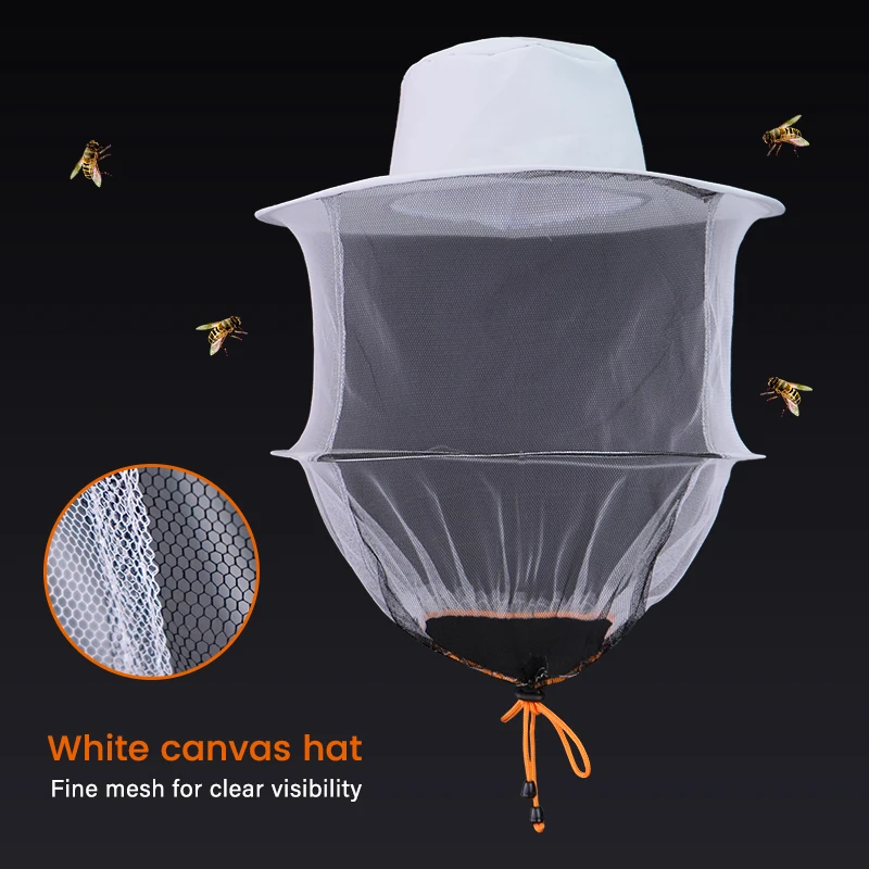Beekeepers Professional Cap Beekeeping Hat with Brim Face Thickening ...