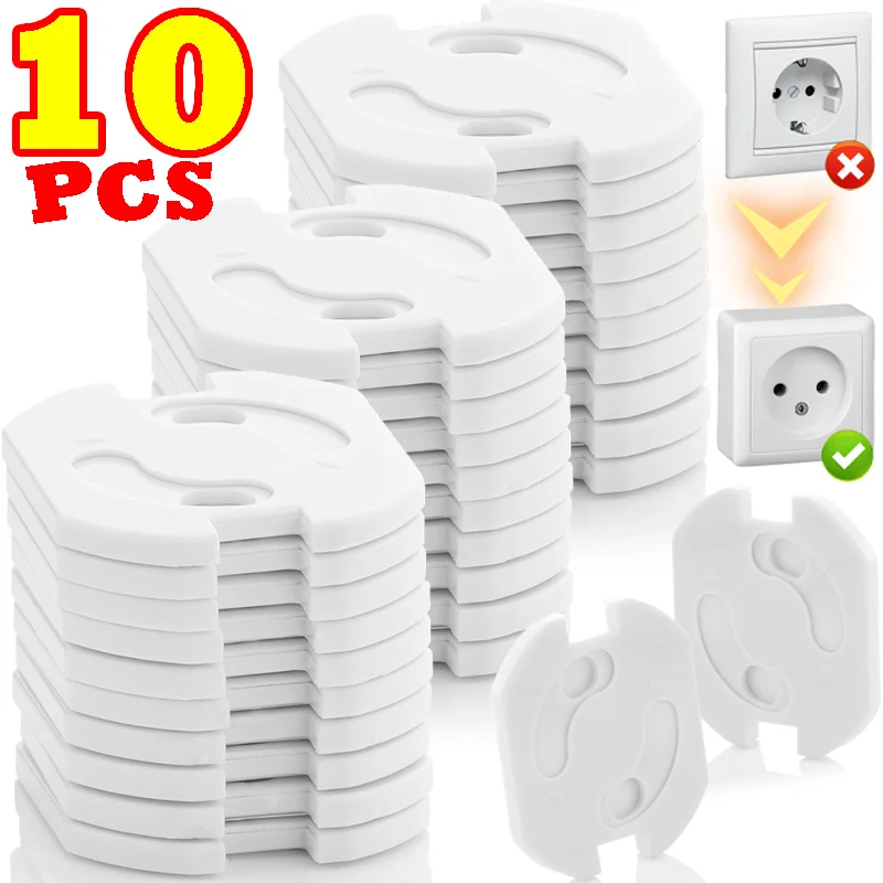 Electrical-Safety-Socket-Protective-Cover-Kids-Child-EU-Power-Outlet ...