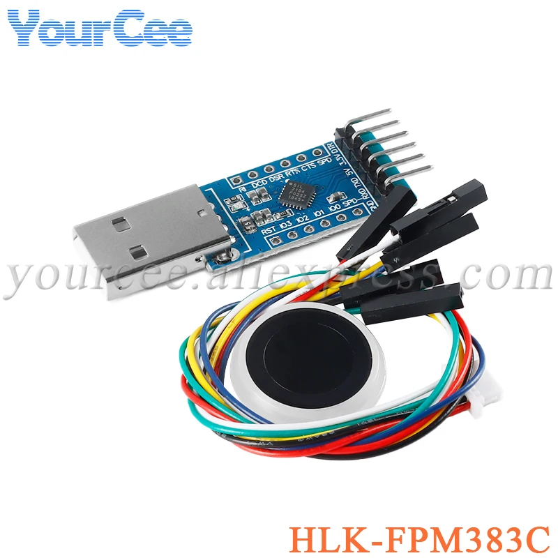 HLK-FPM383C Area Array Semiconductor Fingerprint Recognition Module ...