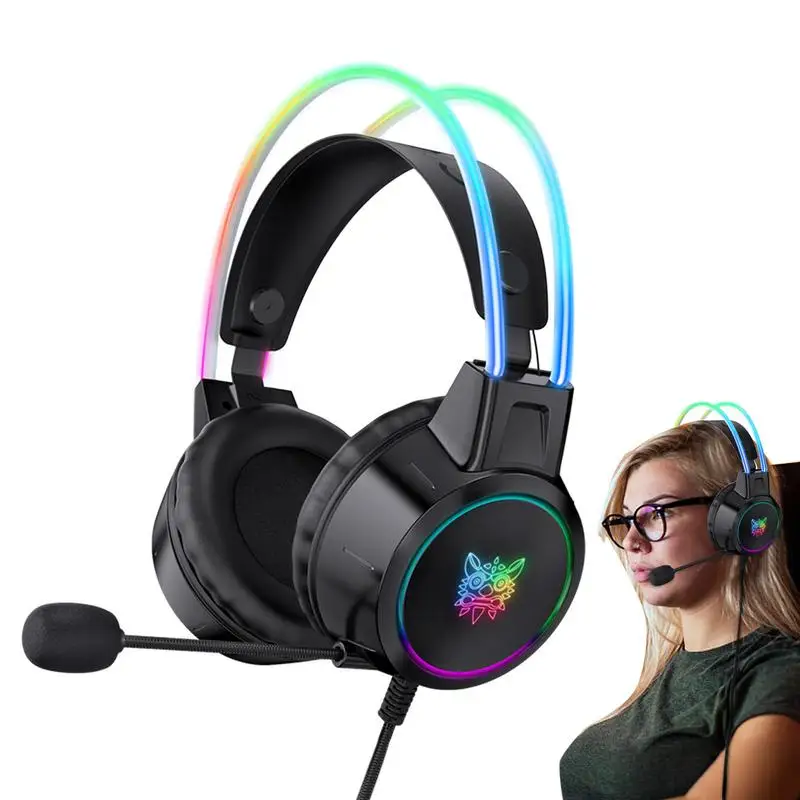 High-Res-Audio-Headphones-Stereo-Surround-Sound-Game-Headset-With-RGB ...