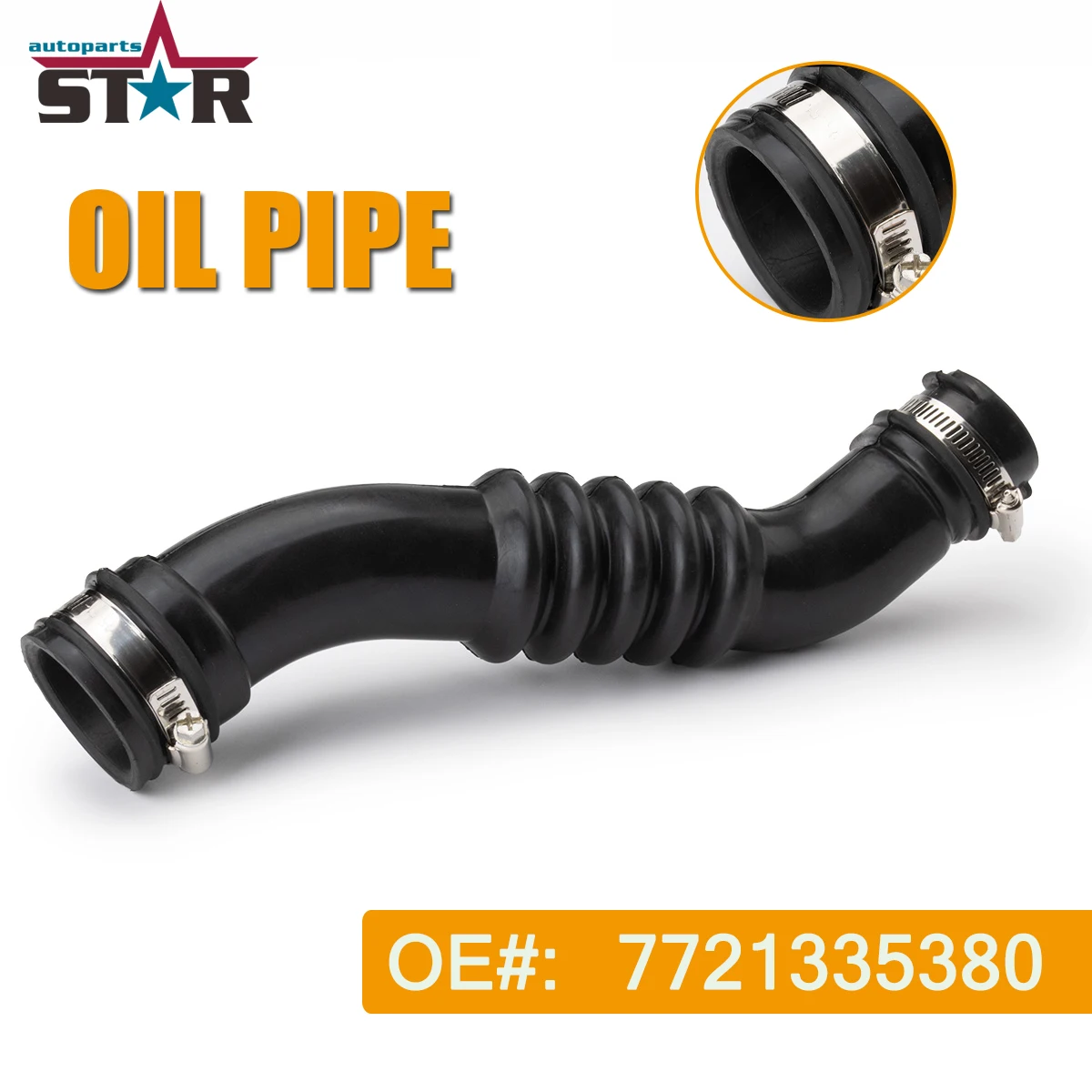 7721335380 Oil pipe Fuel Tank Filler Hose 77213-35380 77213 35380 for ...
