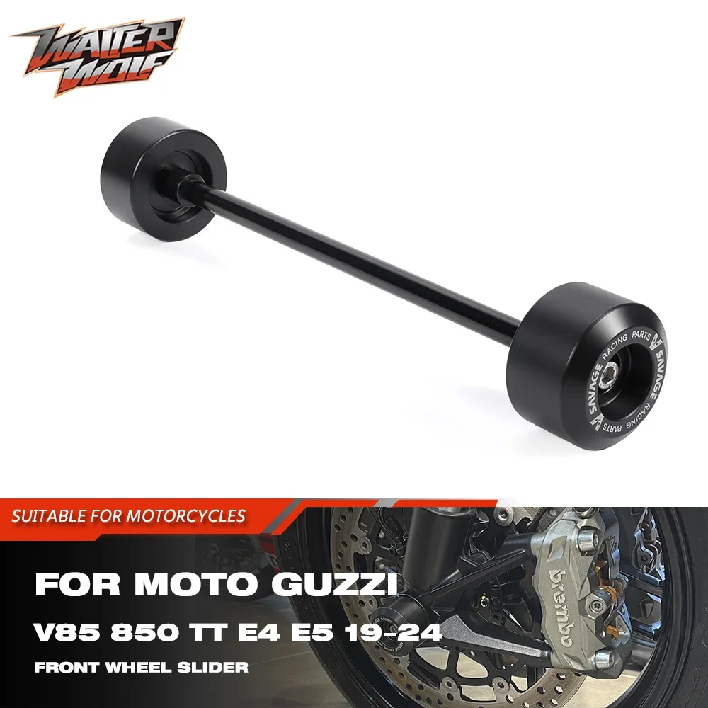Motorcycle-Front-Wheel-Fork-Slider-Axle-Protector-For-Moto-Guzzi-V85-TT ...