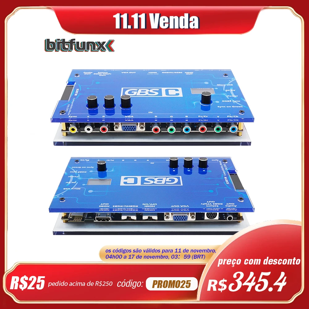 BitFunx-GBS-Controle-Upscaler-para-Console-de-Video-Game-Retro-GBSC ...