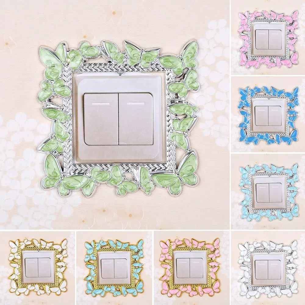 European-Style-Light-Switch-Cover-Wall-Sticker-Plastic-Plug-Socket ...