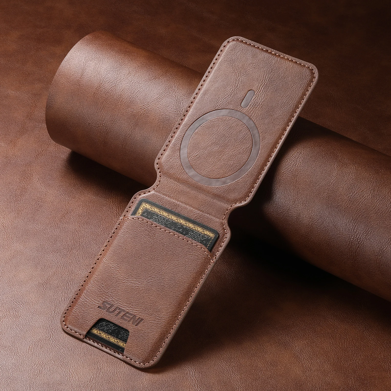 Luxury-Leather-Magsafe-Magnetic-Cellphone-Card-Holder-For-IPhone-14-11 ...