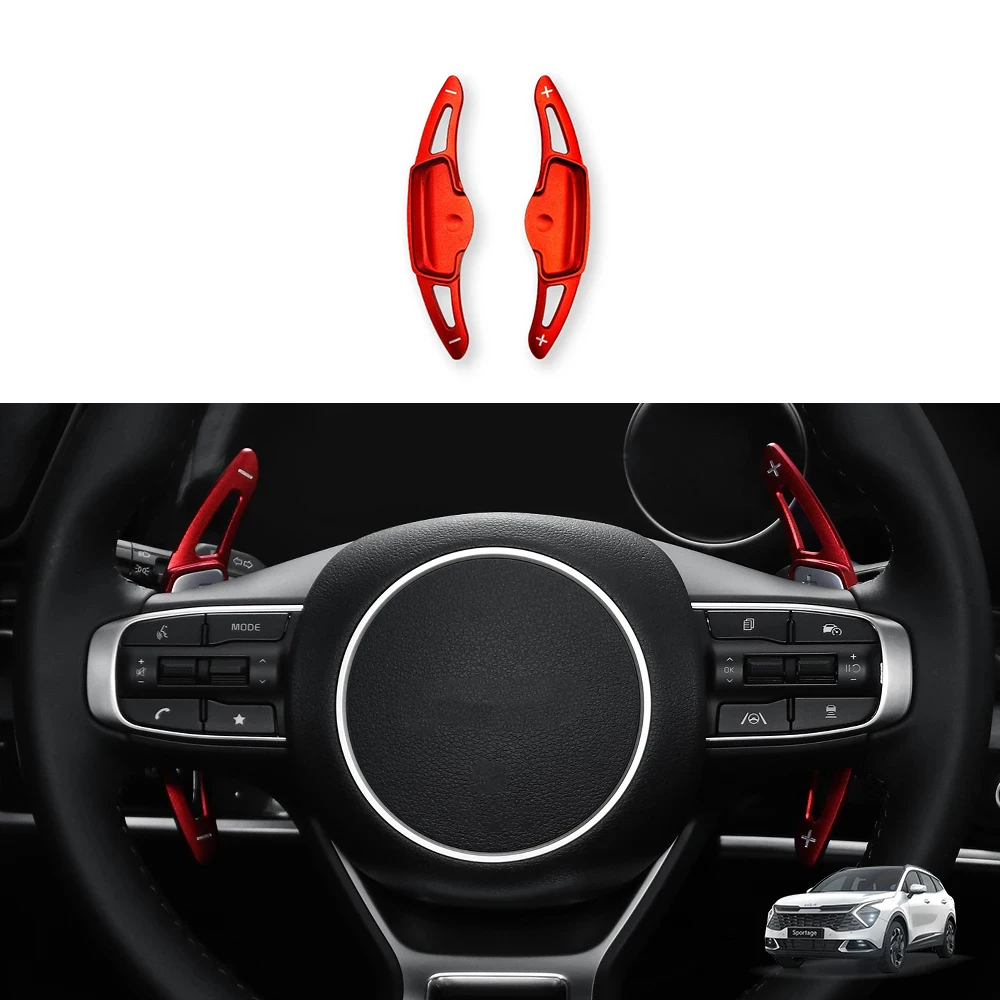 2ps Aluminium Steering Wheel Shift Paddle Extension For Kia Sportage ...