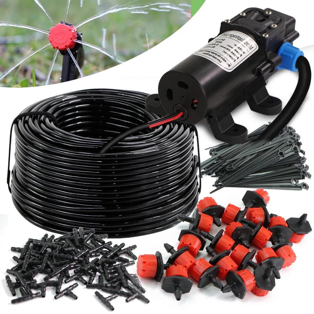 60W-Self-Priming-Pump-Automatic-Watering-System-Garden-1-4-8-Hole ...