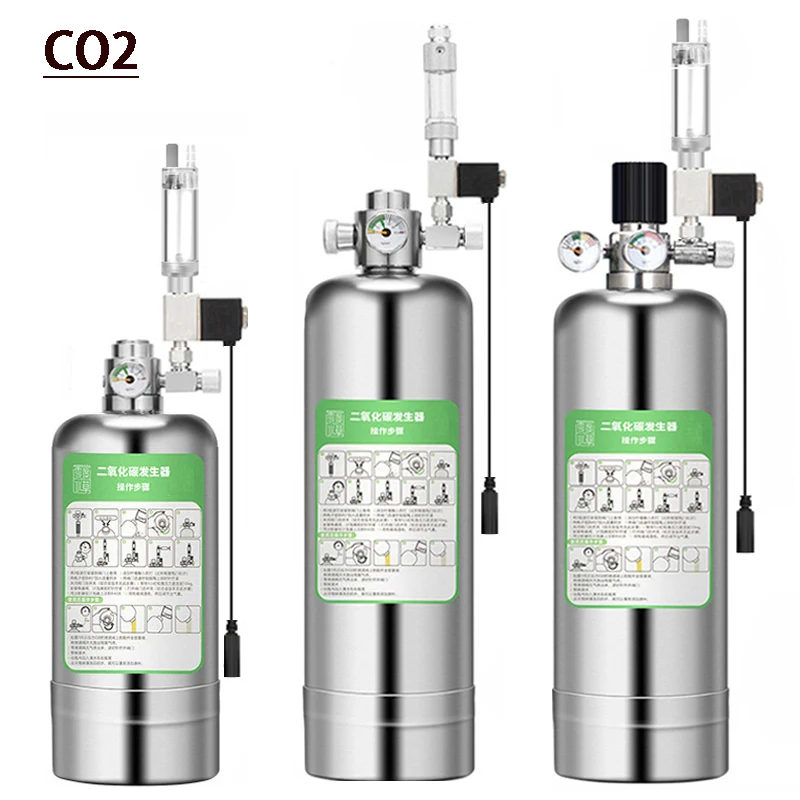 Aquarium-DIY-CO2-Generator-system-Kit-Stainless-Steel-CO2-Cylinder ...