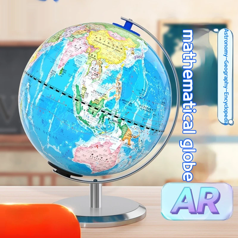 Luminoso-de-alta-defini-o-mapa-globo-com-luz-LED-geografia-educa-o ...