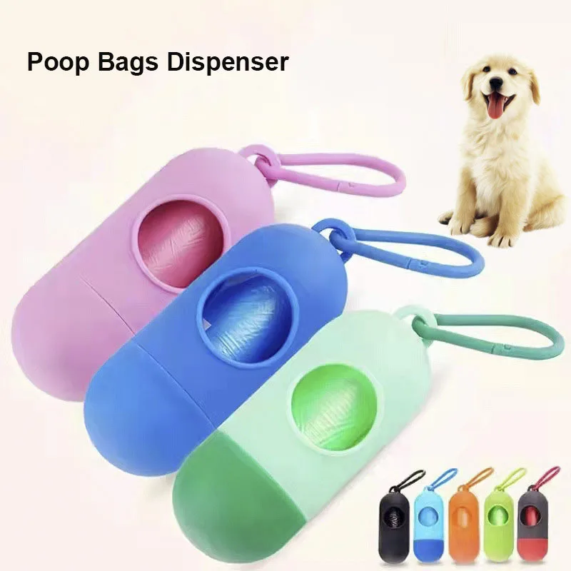 Portable-Dog-Poop-Bags-Dispenser-Trash-Sack-Case-Carrier-Outdoor ...