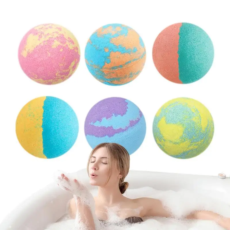 Bubble-Bath-Balls-Spa-Bombs-For-Hot-Tub-6X-Shower-Bombs-Set-Organic ...