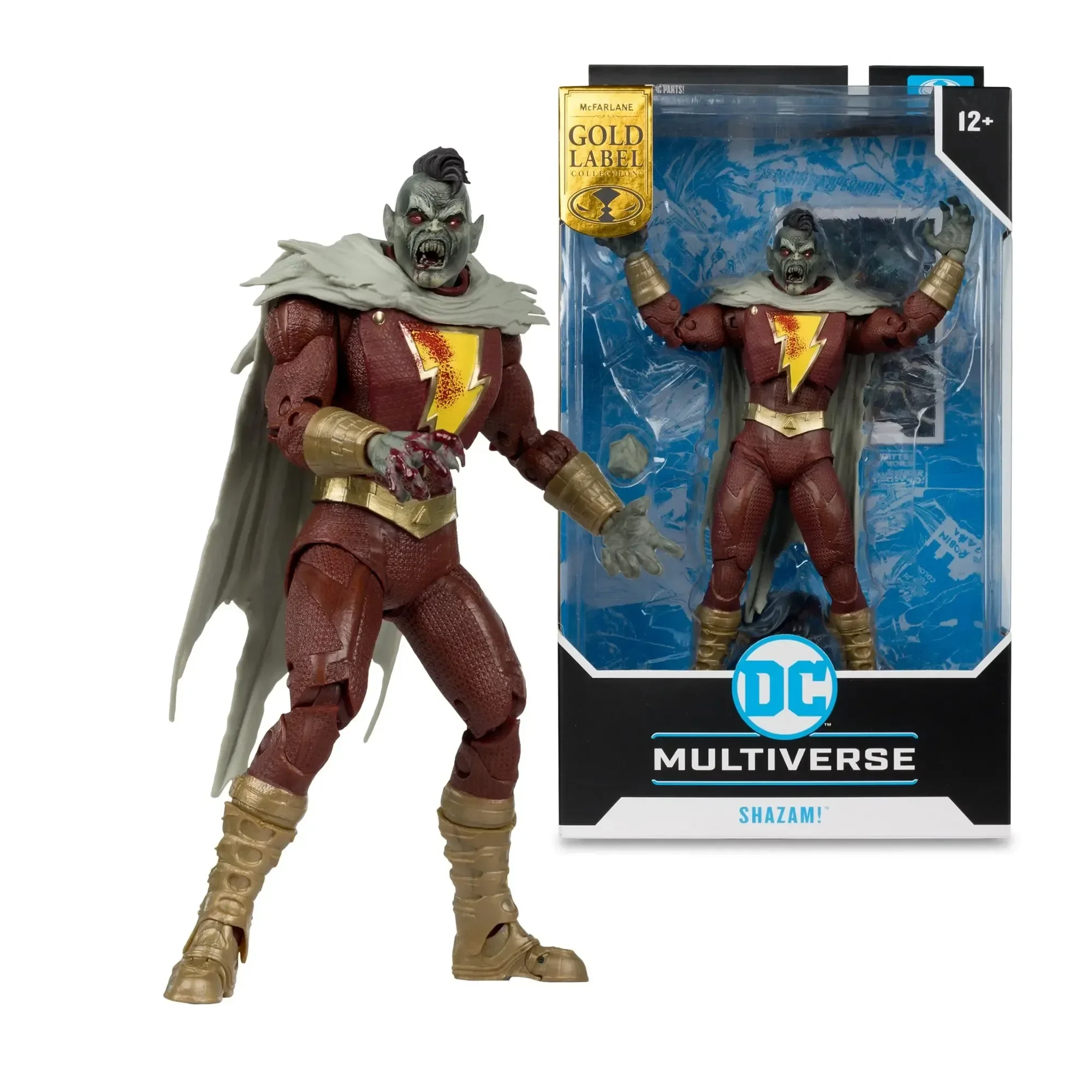 McFarlane-juguetes-Shazam-DC-vs-Vampires-etiqueta-dorada-hecha-a-mano ...