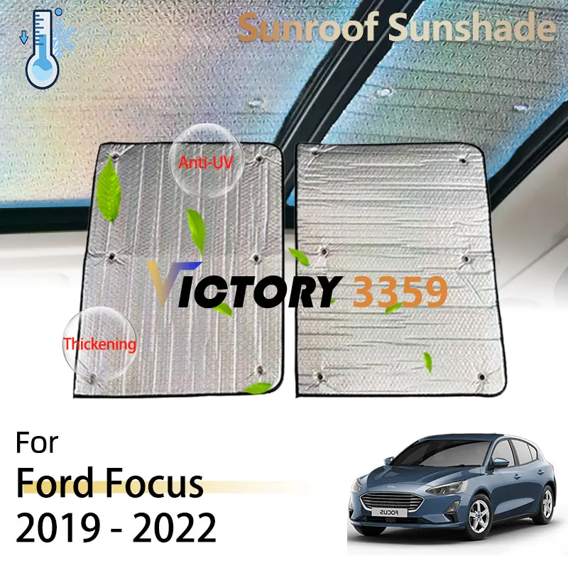 Anti-UV Sunroof Sunshade For Ford Focus MK4 2019 2020 2021 2022 ...