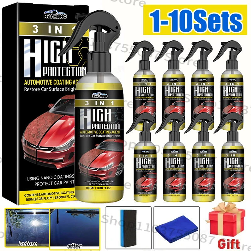 3-In-1-Quick-Coating-Spray-High-Protection-Shine-Armor-Ceramic-Car-Wash ...