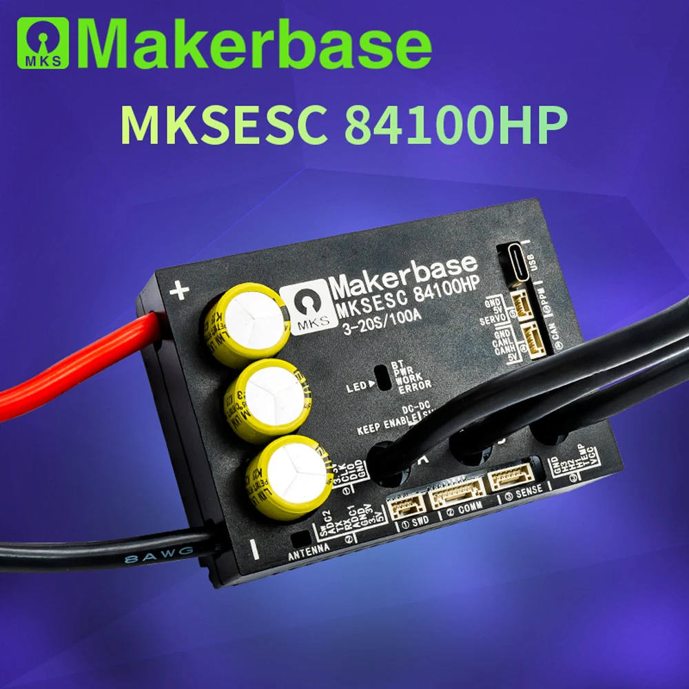 Makerbase-VESC-84100HP-84V-100A-Corrente-elevata-con-PCB-in-alluminio ...