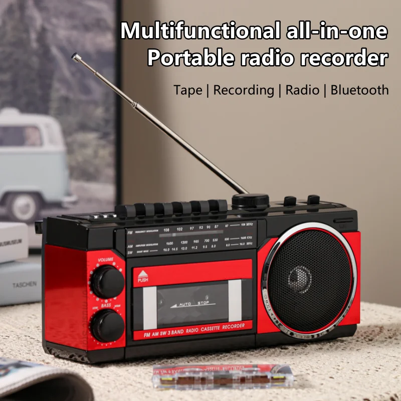 Portable-Vintage-Retro-AM-FM-SW-Multiband-Radio-with-Stereo-Wireless ...
