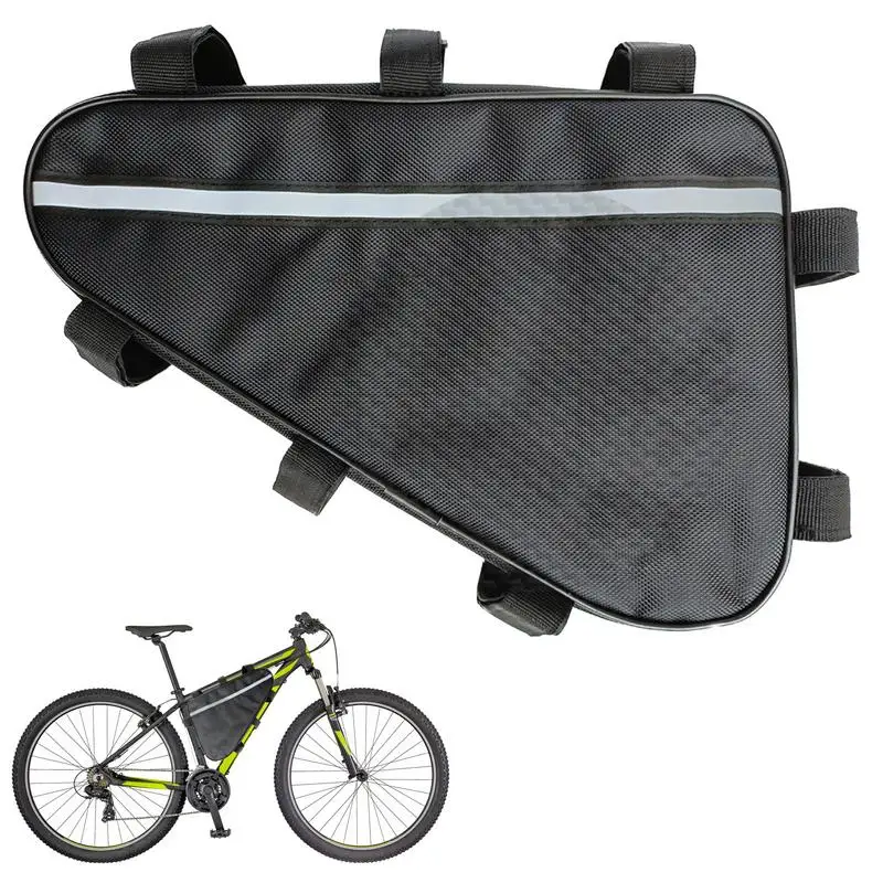 Ebike Frame Triangle Battery Bag Electric Bike Front Tube Bag Li-Ion ...