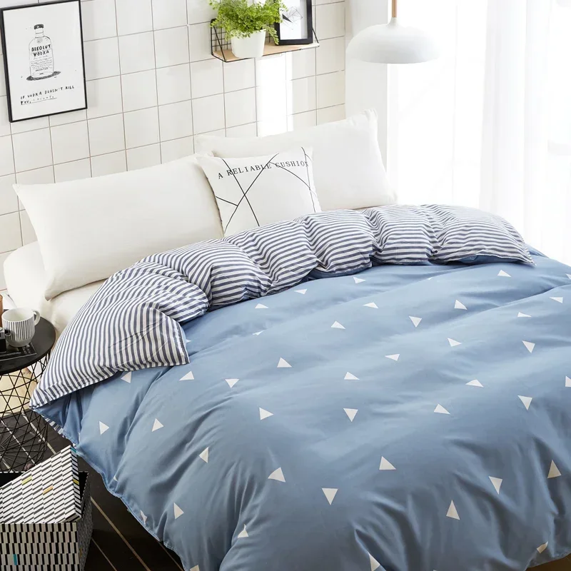 1pc-Nordic-Simple-Duvet-Cover-Quilt-Cover-Bedclothes-Bed-Sheet-Single ...