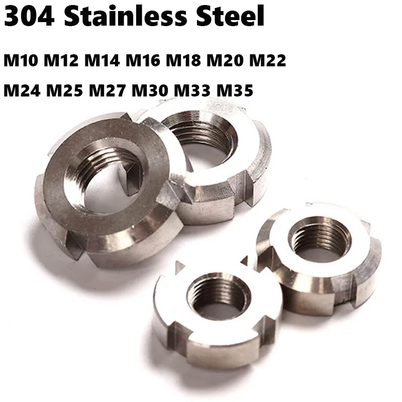 1pcs-M10-M12-M14-M16-M20-M22-M24-M25-M27-M30-M33-M35-304-Stainless ...