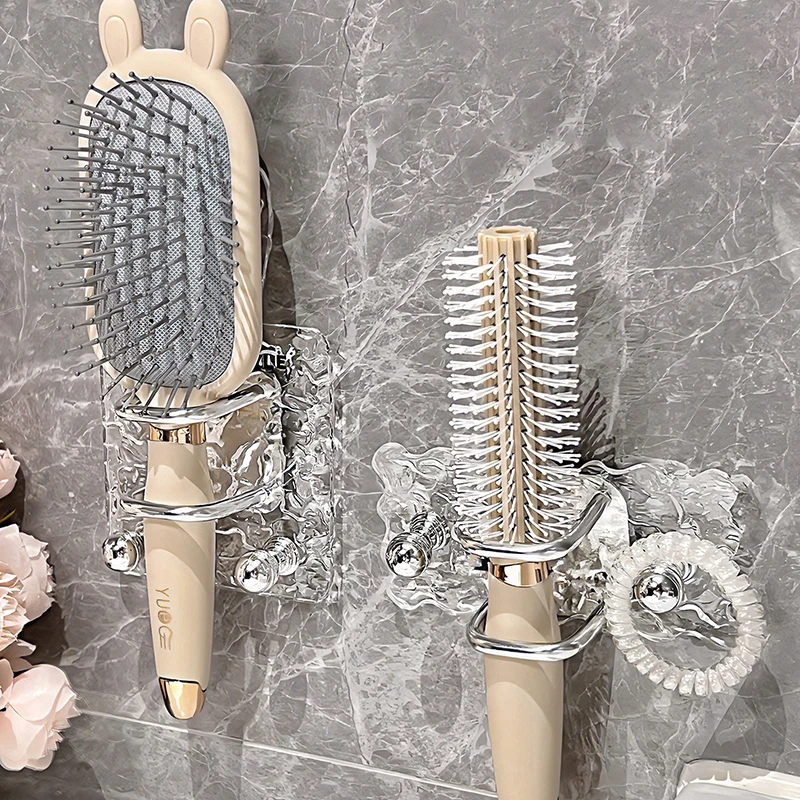 Water-Ripple-Comb-Holder-Bathroom-Wall-Hanging-Comb-Storage-Rack-Hair ...