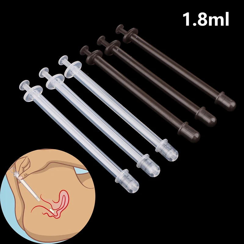 10Pcs Disposable Vaginal Suppository Applicator Lubricant Injector ...