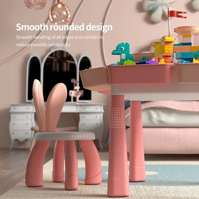 Double-Sided Kids Activity with Storage – Play N Learn Shop