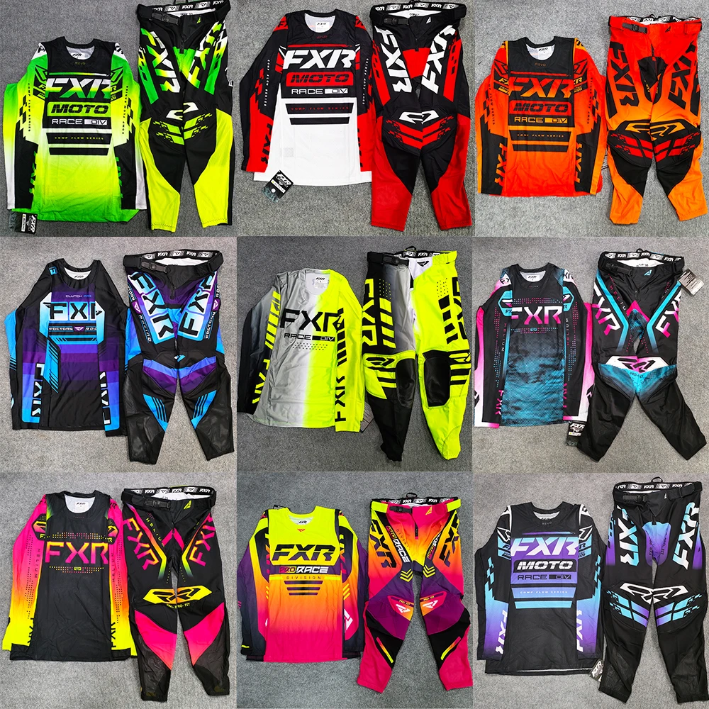 2024-FXR-Off-Road-Motocycle-Jersey-Pants-Set-MX-Gear-Set-Motocross ...