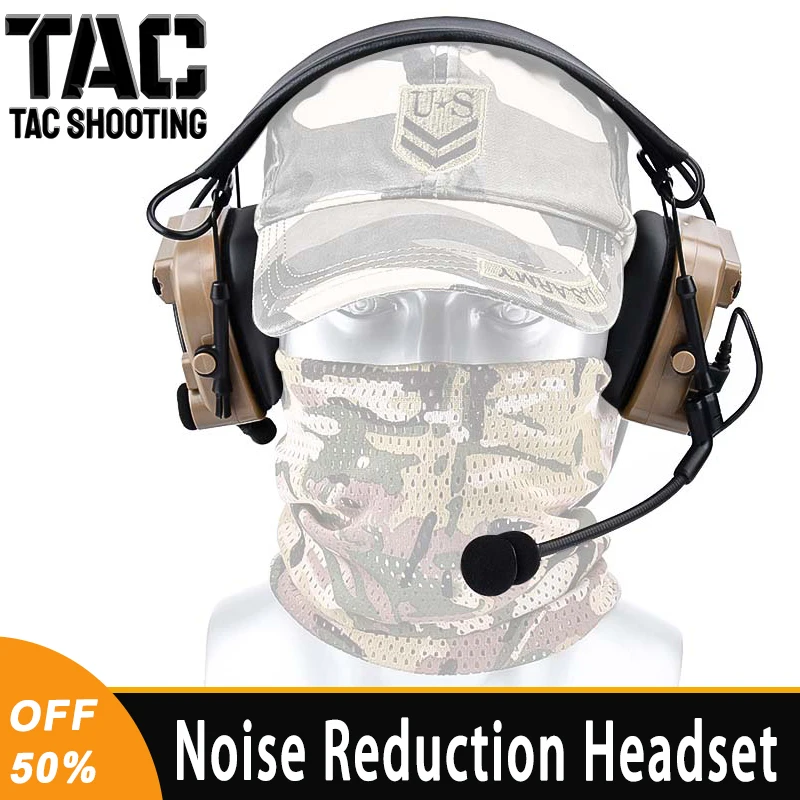 Tactical-Comtac-Outdoor-Headset-Headphone-Hearing-Protection-Ken ...