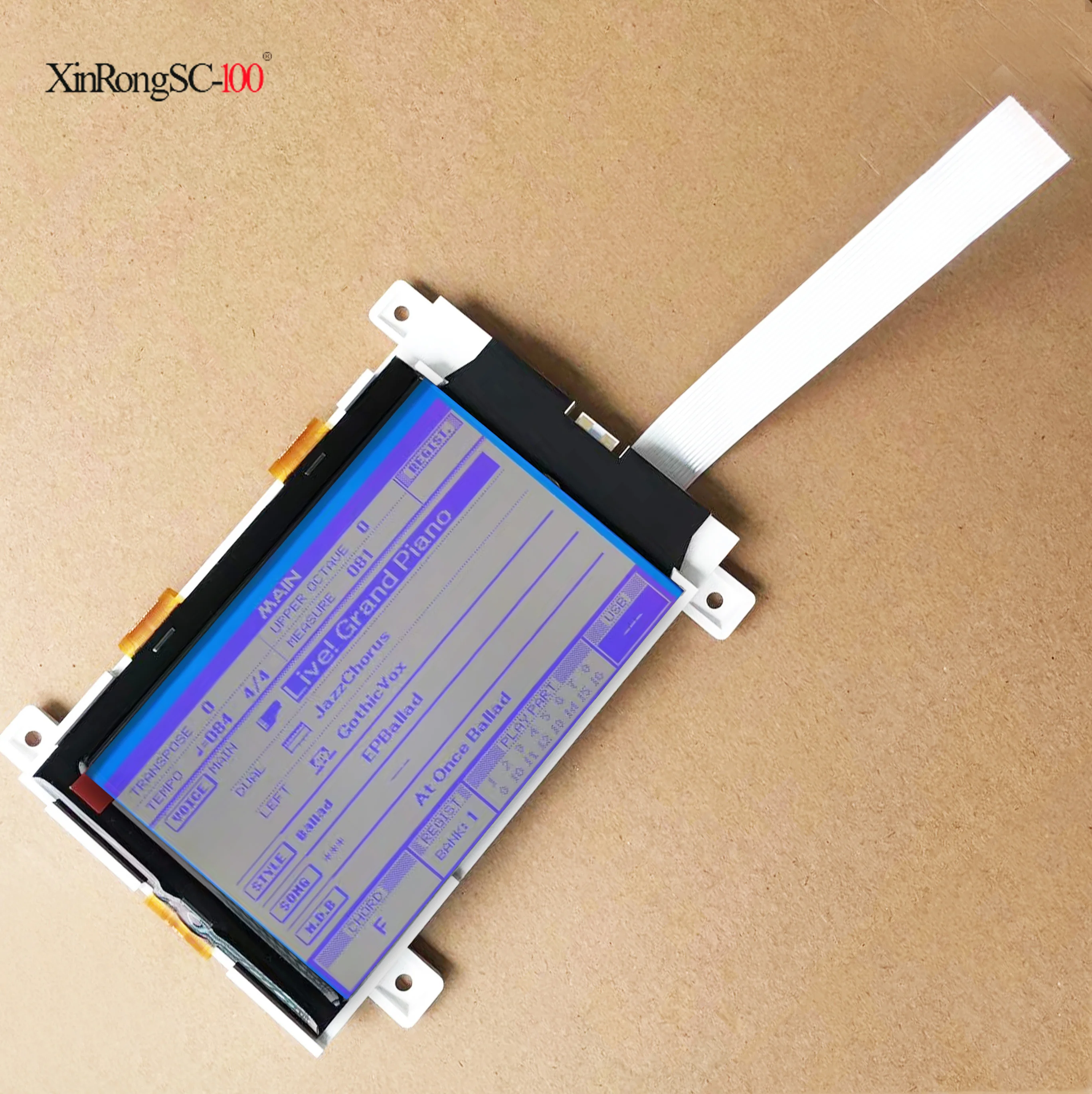 LCD-Display-Screen-for-YAMAHA-PSR-S550-PSR-S500-PSR-S650-PSR-S670-MM6 ...