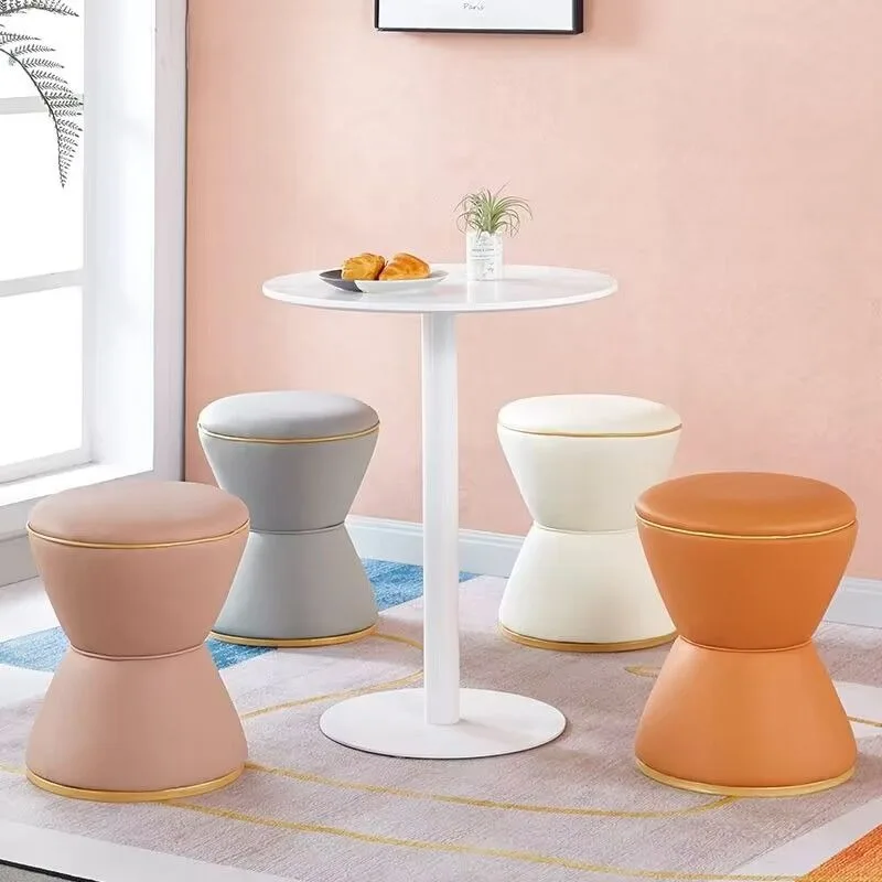 Light-luxury-makeup-stool-home-shoes-changing-stool-dressing-stools ...