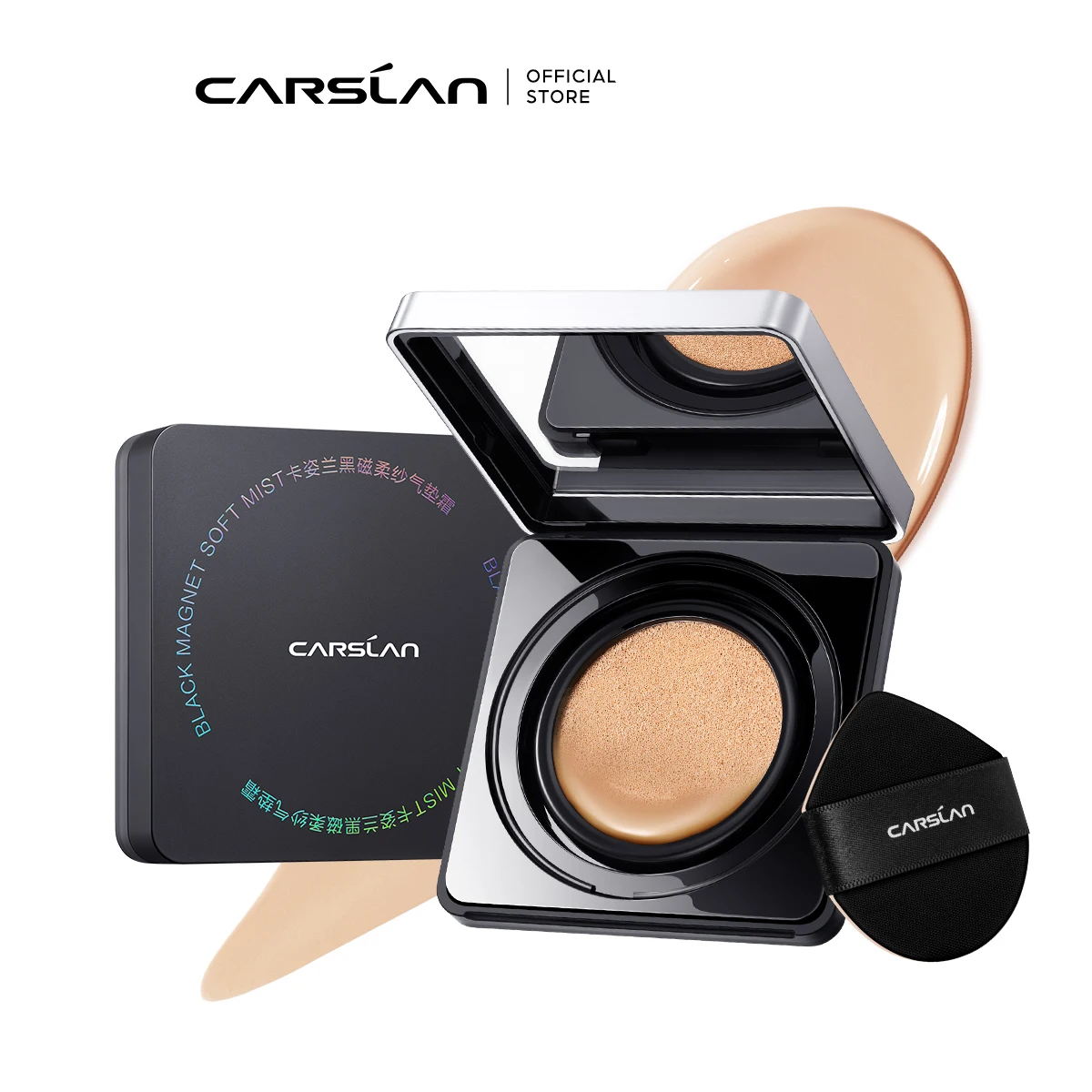 Carslan-Black-Magnetic-BB-Cream-Air-Cushion-CC-Cream-Oil-Control-Long ...