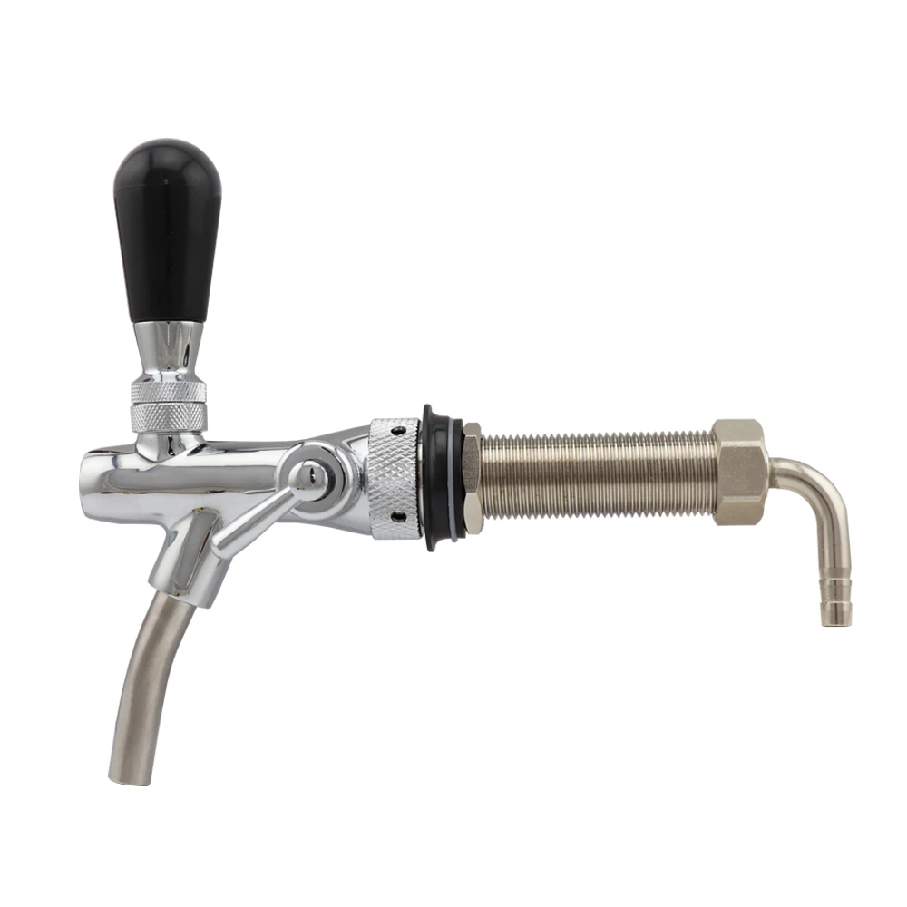 Adjustable-Beer-Tap-with-100mm-Long-shank-Home-brewing-kegging-Homebrew ...