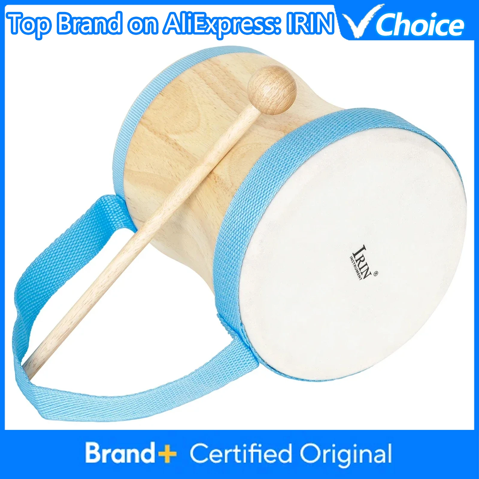 IRIN Indian Drums Professional Hand Drums Wooden Sheepskin Drums with ...
